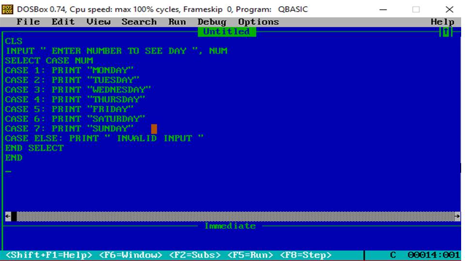 Computer Knowledge And Tips Qbasic Multiple Choice And Sub Procedures