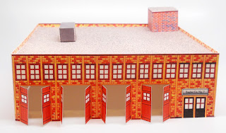 Toys and Stuff: Kellogg's Fire House From Engine House Project - Pt1
