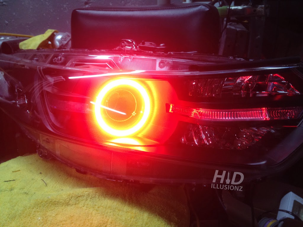 HID ILLUSIONZ: Acura TSX XC LED RGB Angel Eyes & LED Strips Custom ...