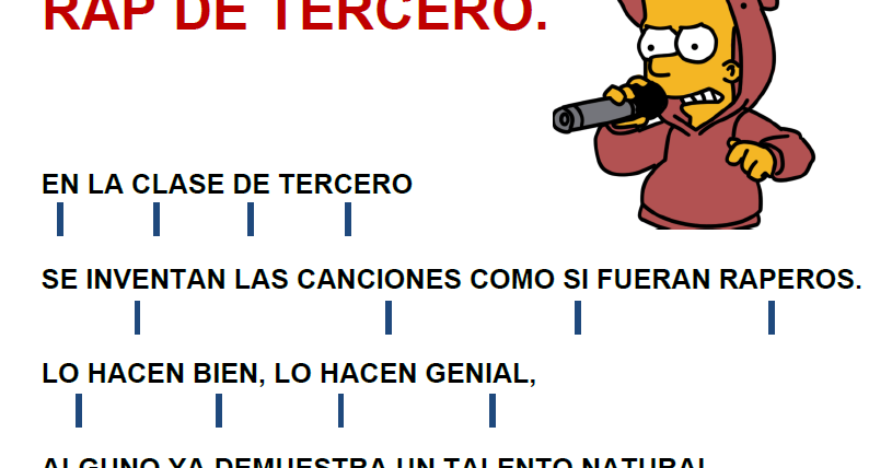 La Pizarra de Óscar: Rap de Tercero