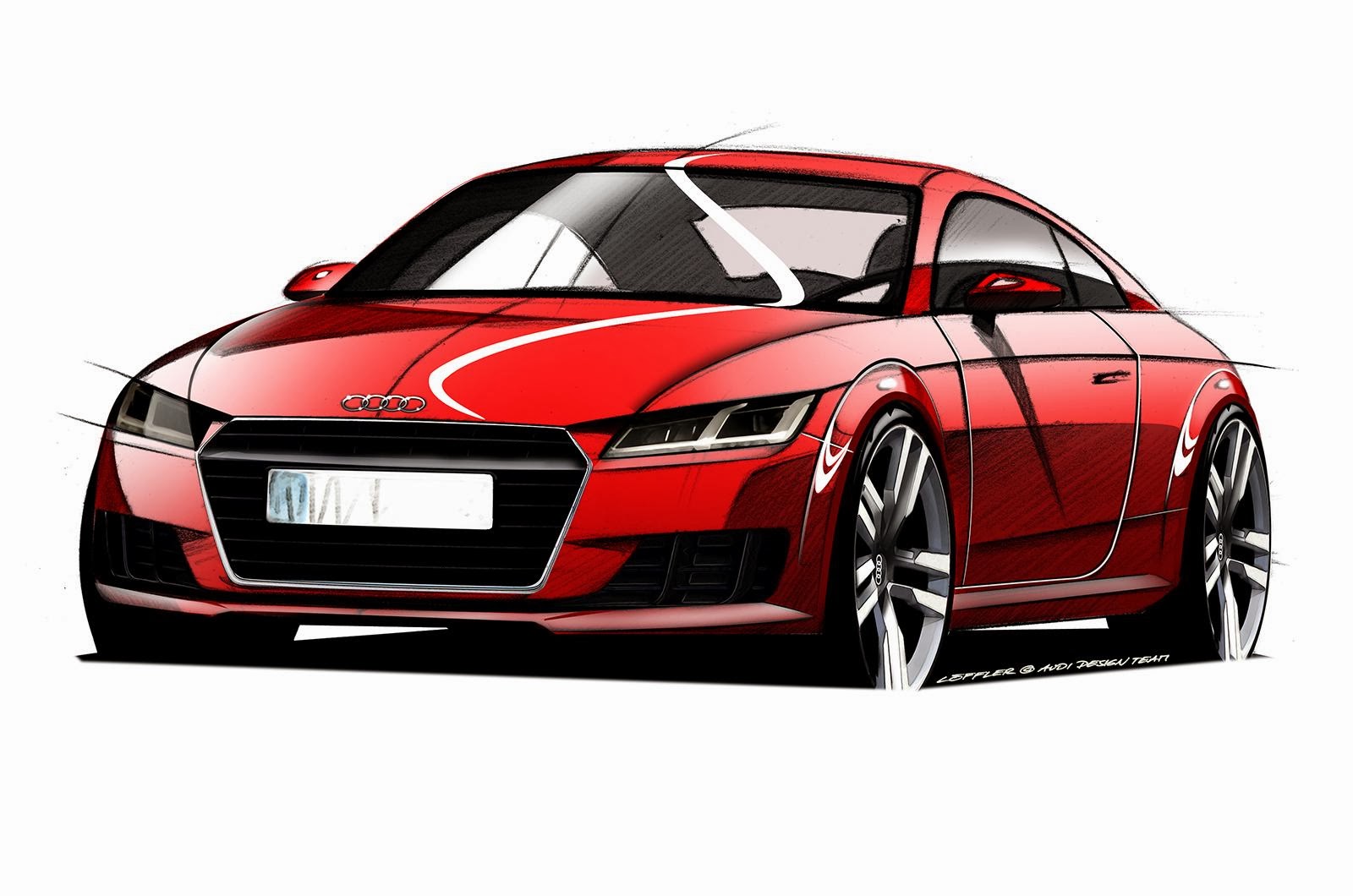 The Gear Shift: Audi previews 2015 TT in official design sketches