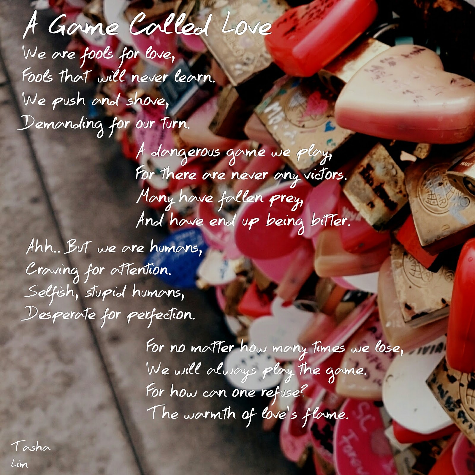 Poem #15: A Game Called Love