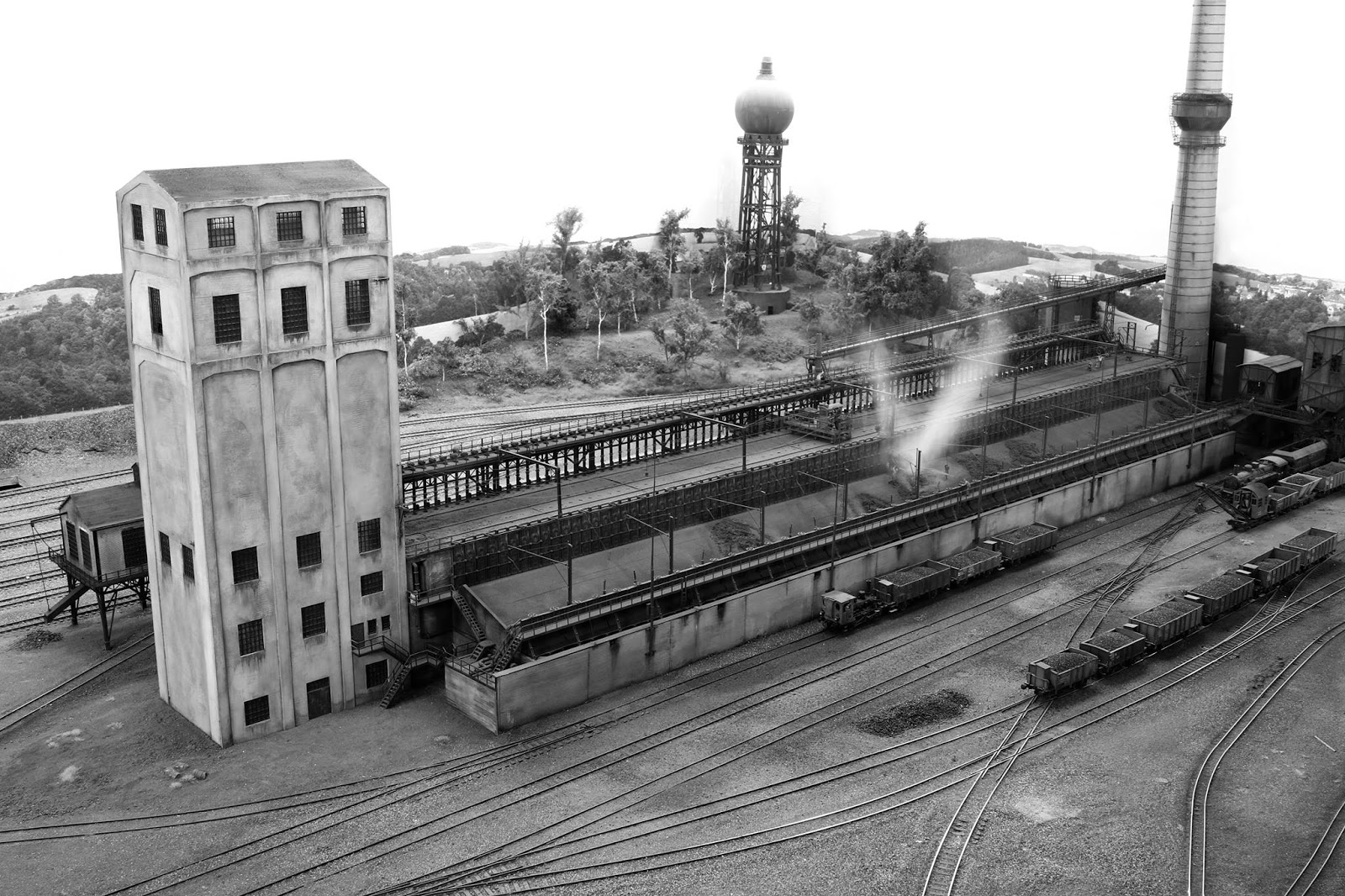 The Mill: Coke Oven model by Daniel Milcher