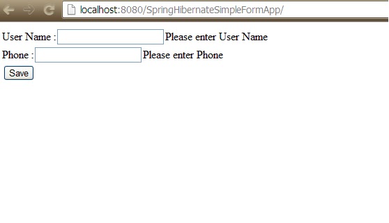 Working With Simple Form Controller Using Spring And Hibernate Addicted To Java