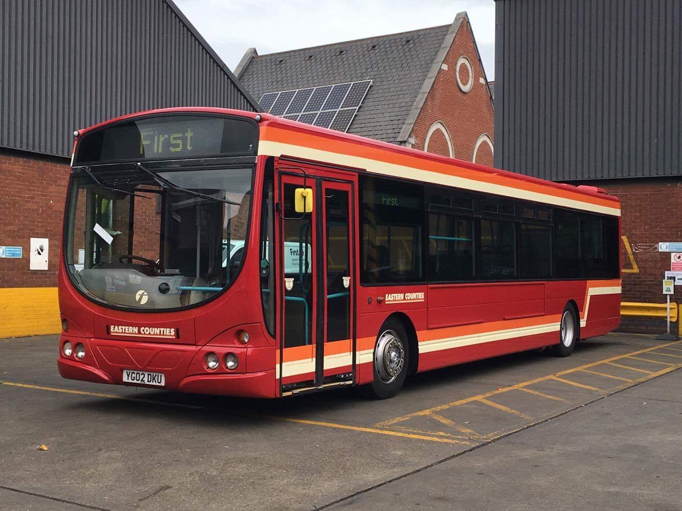 East Norfolk (& East Suffolk) Bus Blog: First Norwich Heritage Bus