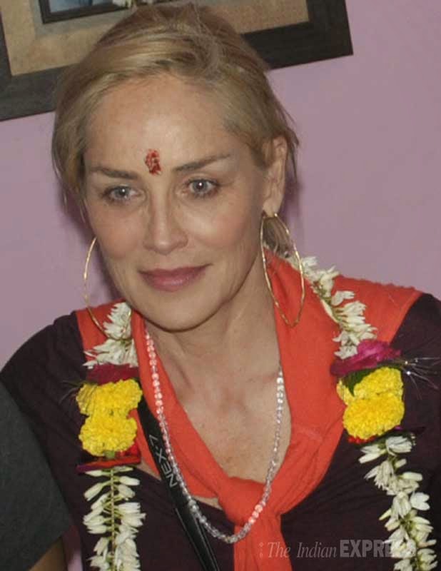 Sharon Stone India Tour ---Gallery - Hotty Planet