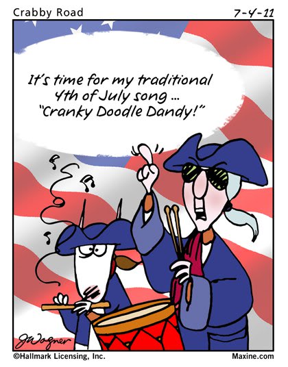 Grandmama's Stories: MORE PATRIOTIC QUILTS AND MAXINE HUMOR