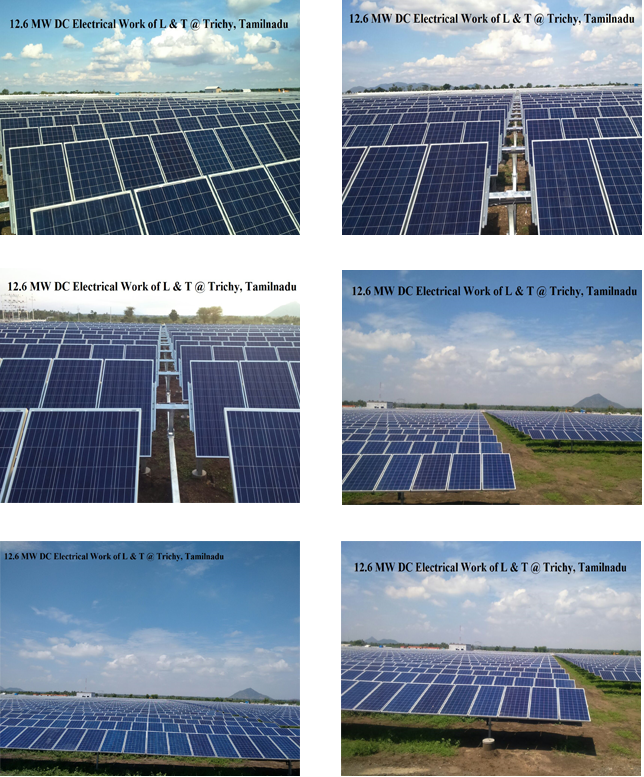 MEGAWATT SOLAR PROJECTS-EURO SOLAR SYSTEM: Megawatt Projects 12.6 MW