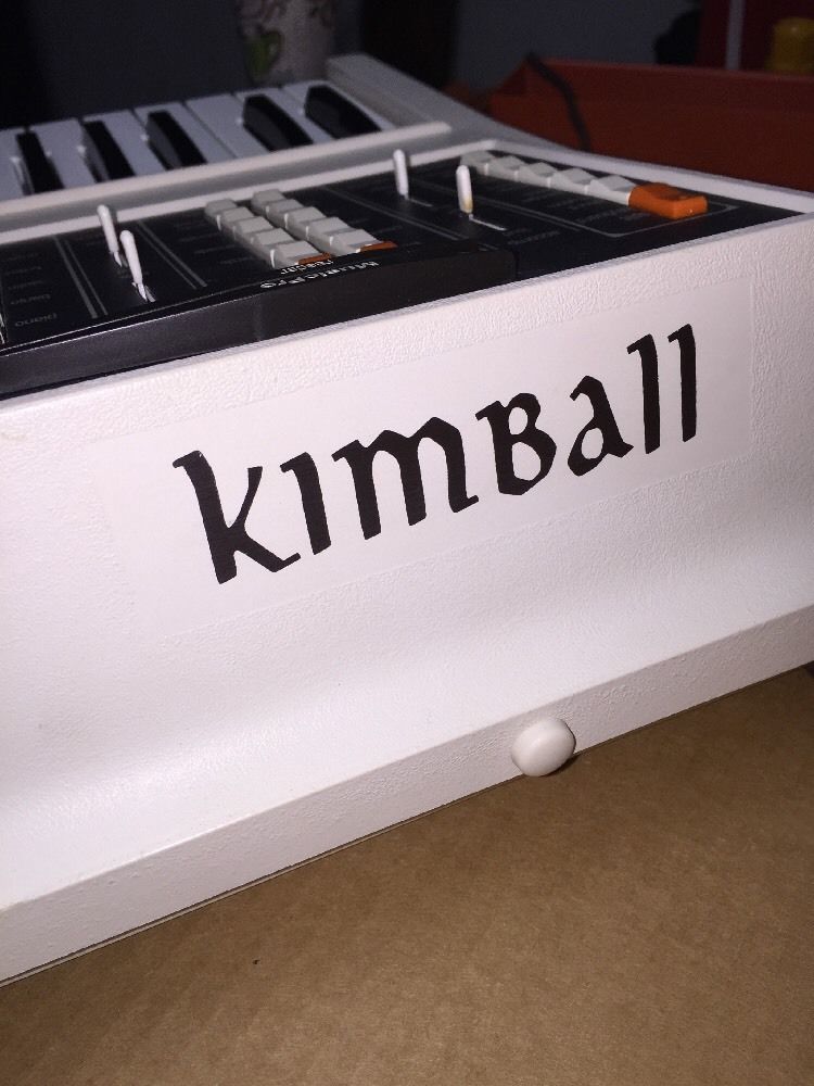 MATRIXSYNTH: Kimball Challenger Mono Synth Organ Keyboard SN 47546 with ...