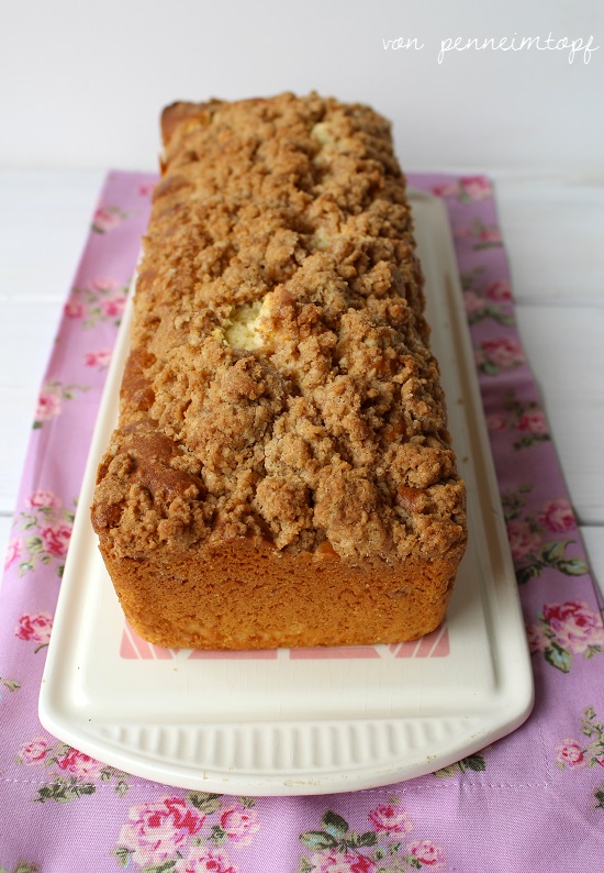 Penne im Topf: Cinnamon-Breakfast-Coffee Cake mit Streuseln