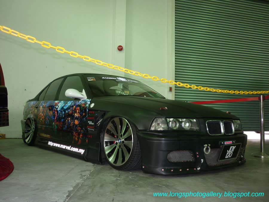 Long's Photo Gallery: Danga City Mall Autoshow 2011: Modified BMW E36