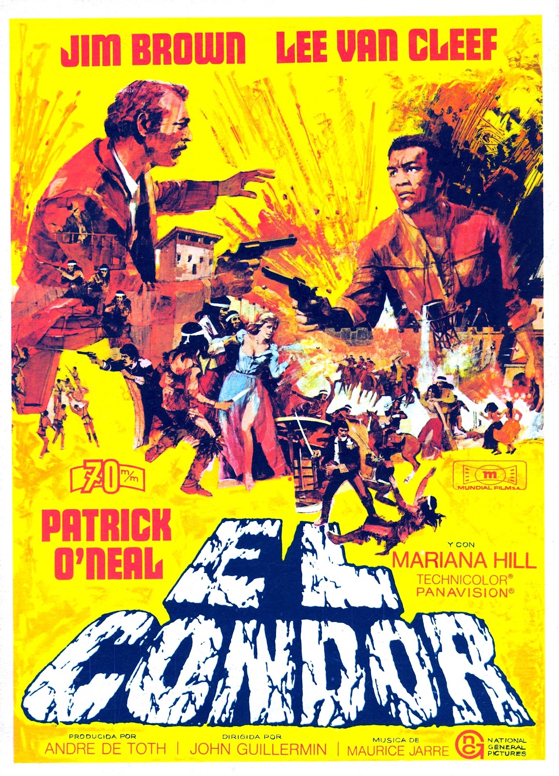 TheBad.net - The Lee Van Cleef Blog: El Condor - Poster Gallery