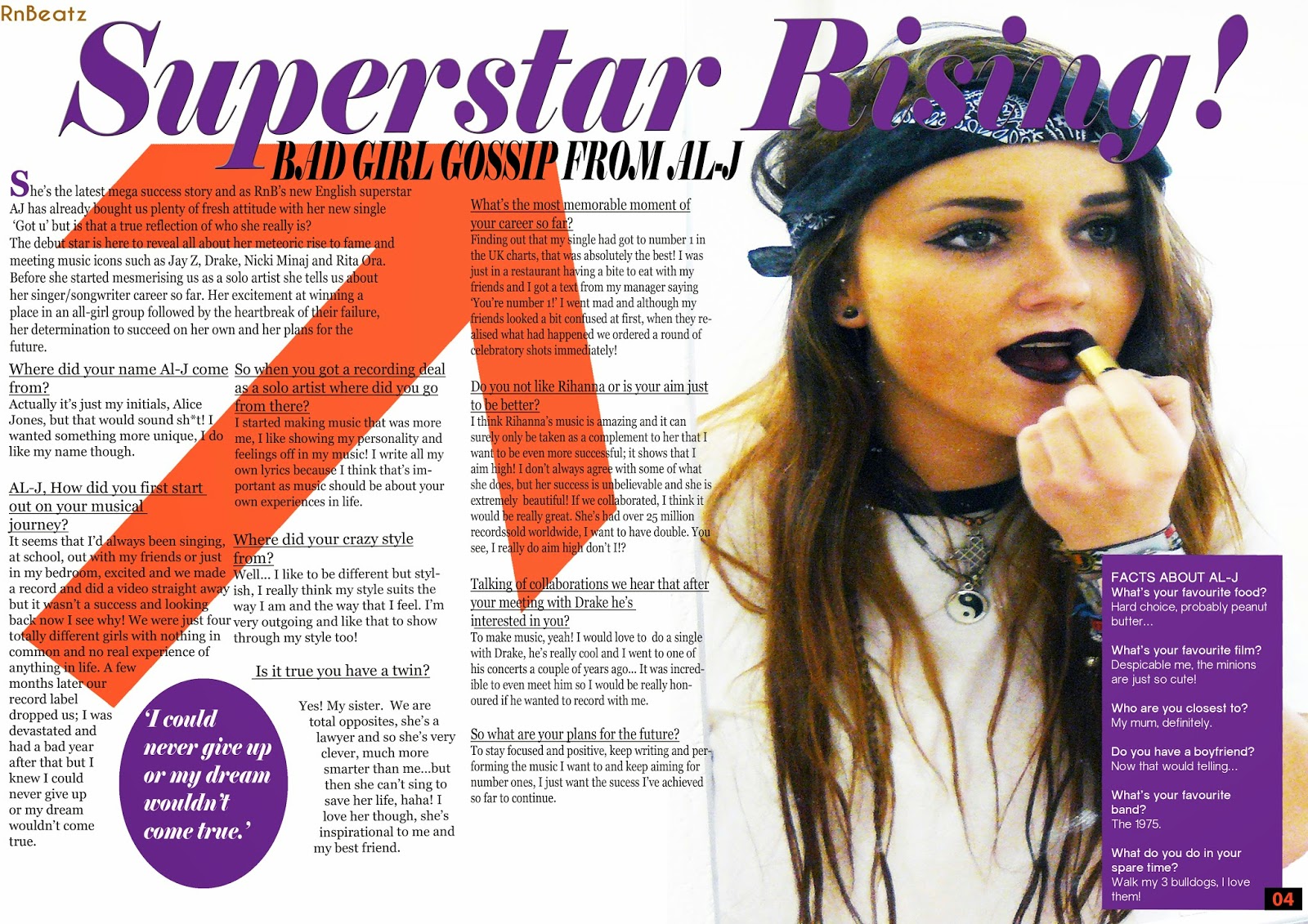 G321 FOUNDATION PORTFOLIO: Question 1: In what ways does your music ...