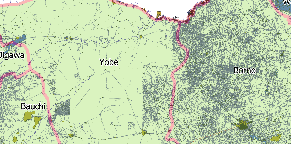 Geospatial Solutions Expert: Street-level Map of Nigeria Cities