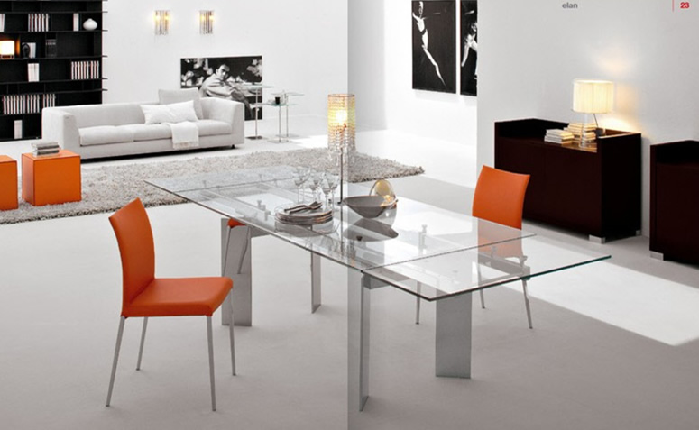 Glass top dinning table designs ideas. | An Interior Design