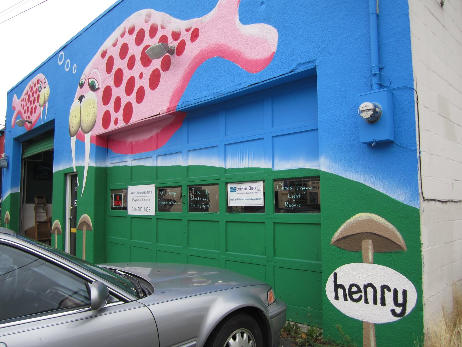 TravelMarx: Henry Murals In and Around Fremont and Ballard, Seattle