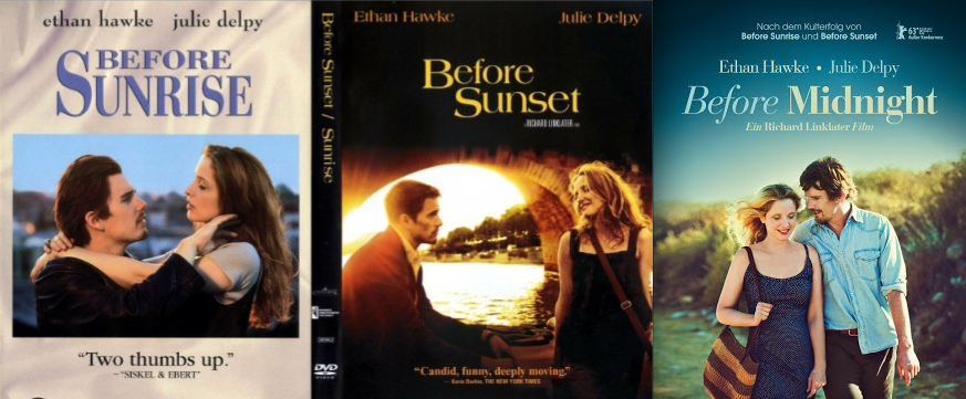 Avid Reader's Musings: Before Sunrise, Before Sunset, and Before Midnight