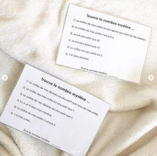 Le nombre mystère ...