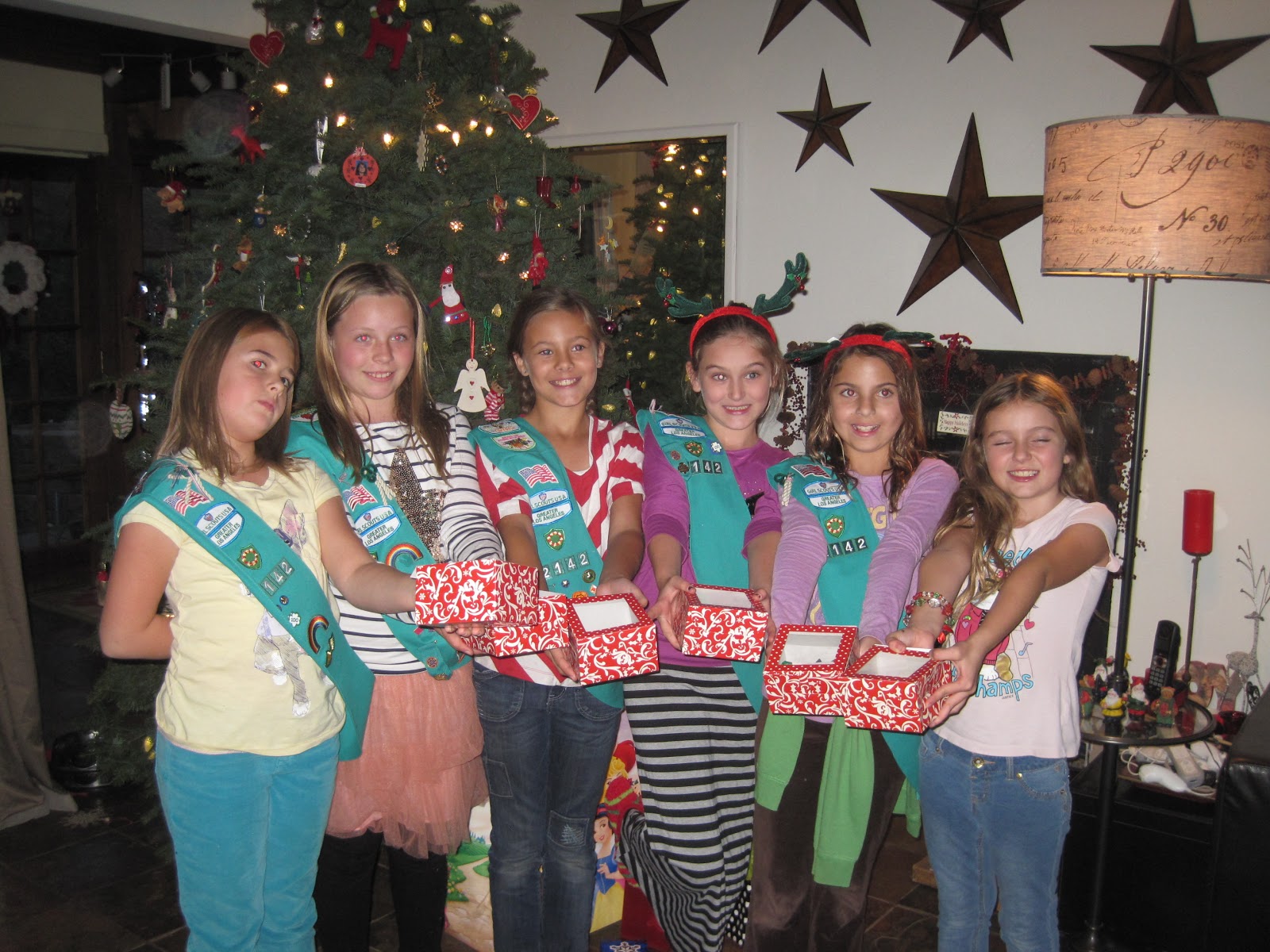 The Weary Family: Girls Scout Christmas Party