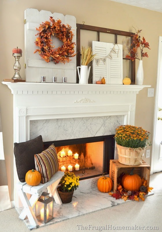 Sunny Days and Other Things: Fall Mantle Envy