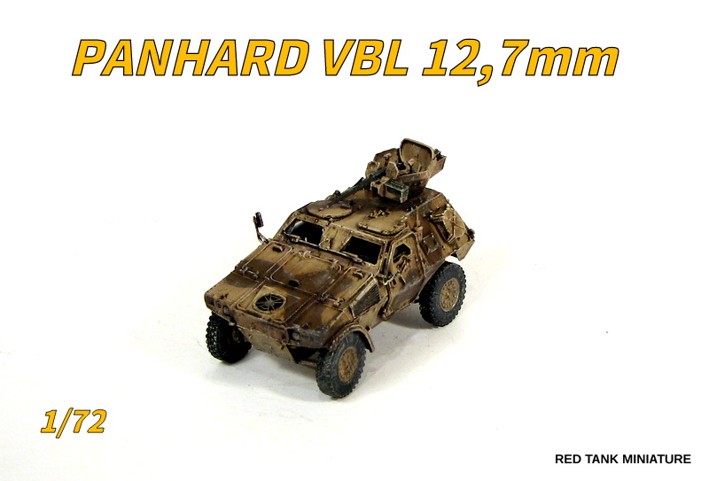Gulumik Military Models: Panhard VBL 12,7mm 1/72