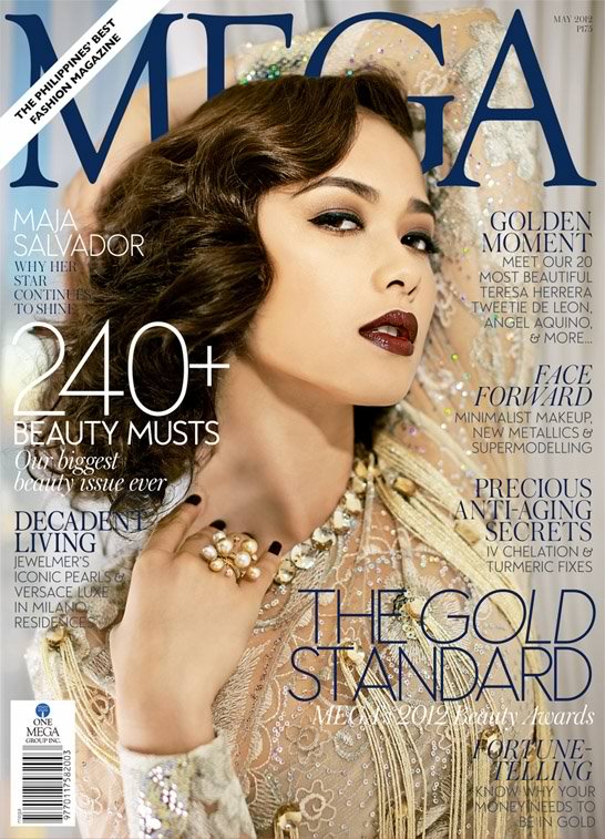 Beauty + Fashion + Everything: Mega Magazine Cover May 2012 - Maja Salvador