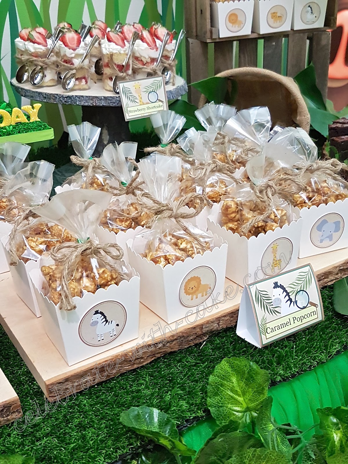 Celebrate with Cake!: Safari themed Dessert Table (Please click on post ...