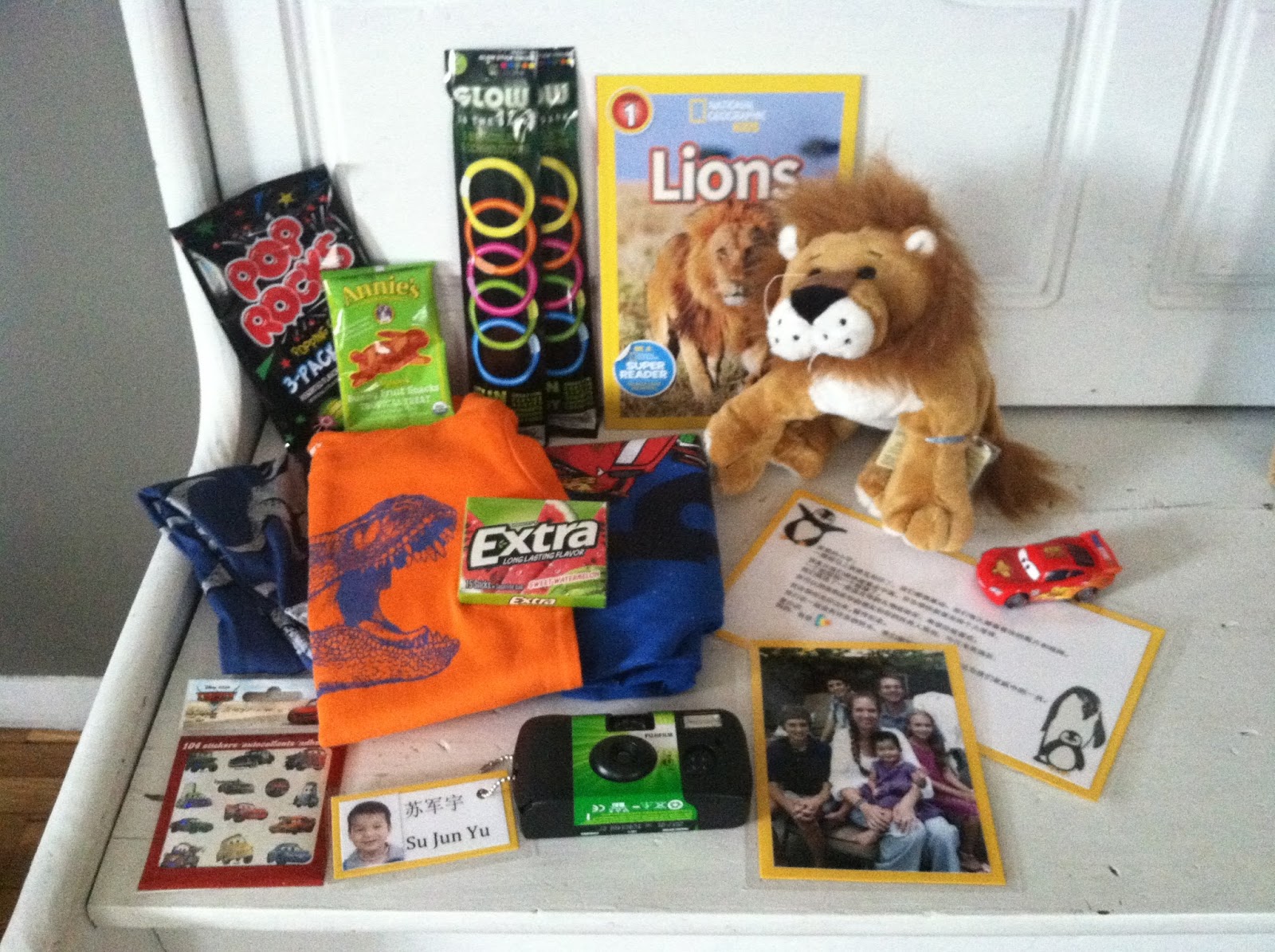 Mommy's Little Peanuts: care package for our 6 year old son{journey to ...