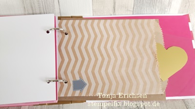 Stempelfix: Minialbum mit Ringbindung - Fotobuch selber machen