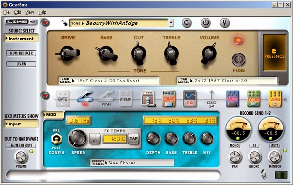 Sansan Recording: Gear Box Line6 Free download