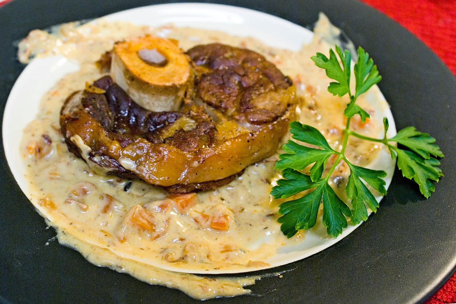 The Hungry Lovers: Braised Beef Shanks, Northern Germany-Style