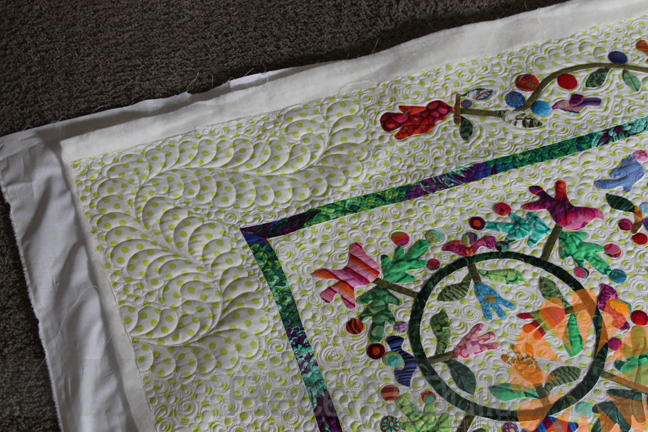 Piece N Quilt: Machine Quilting An Applique Quilt by Natalia Bonner