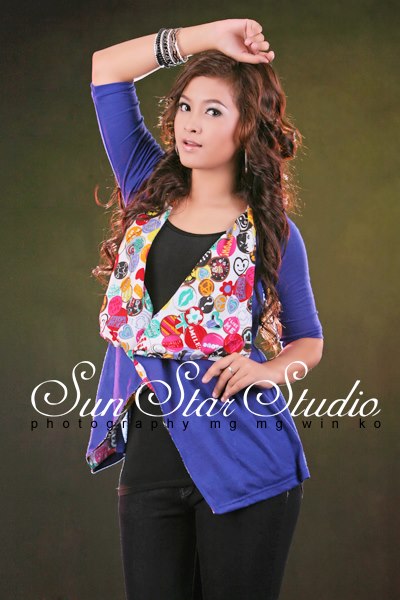 Myanmar Celebrities: Myanmar New Face Model Girl- Kyi Nuu Naing