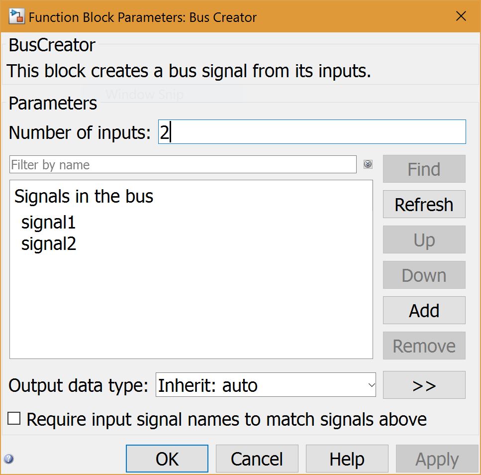 Model simulations: Difference between a Mux, Bus and Merge blocks