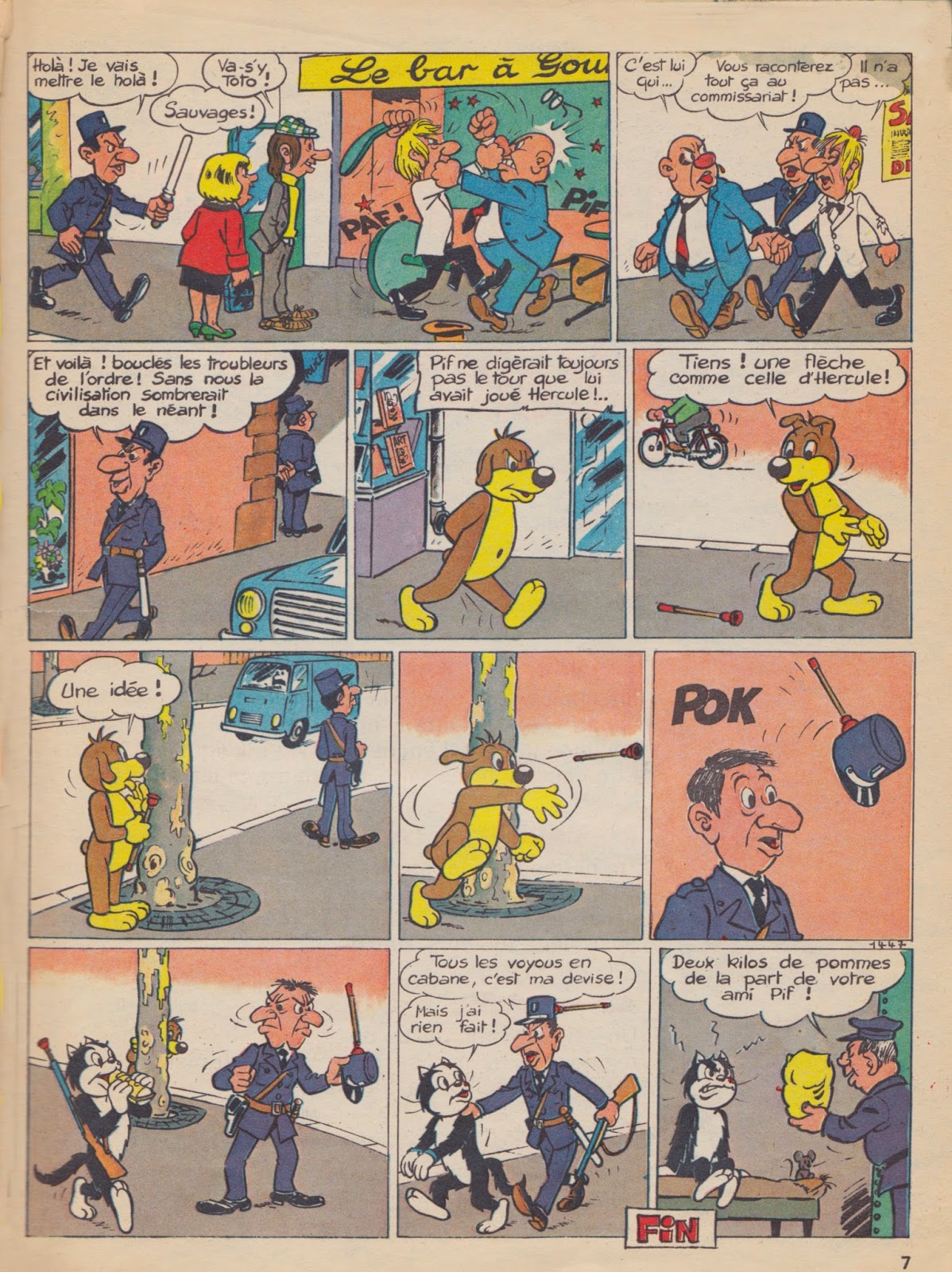 Illustratomole: My Illustration Archive #10: Pif Gadget (French comic ...