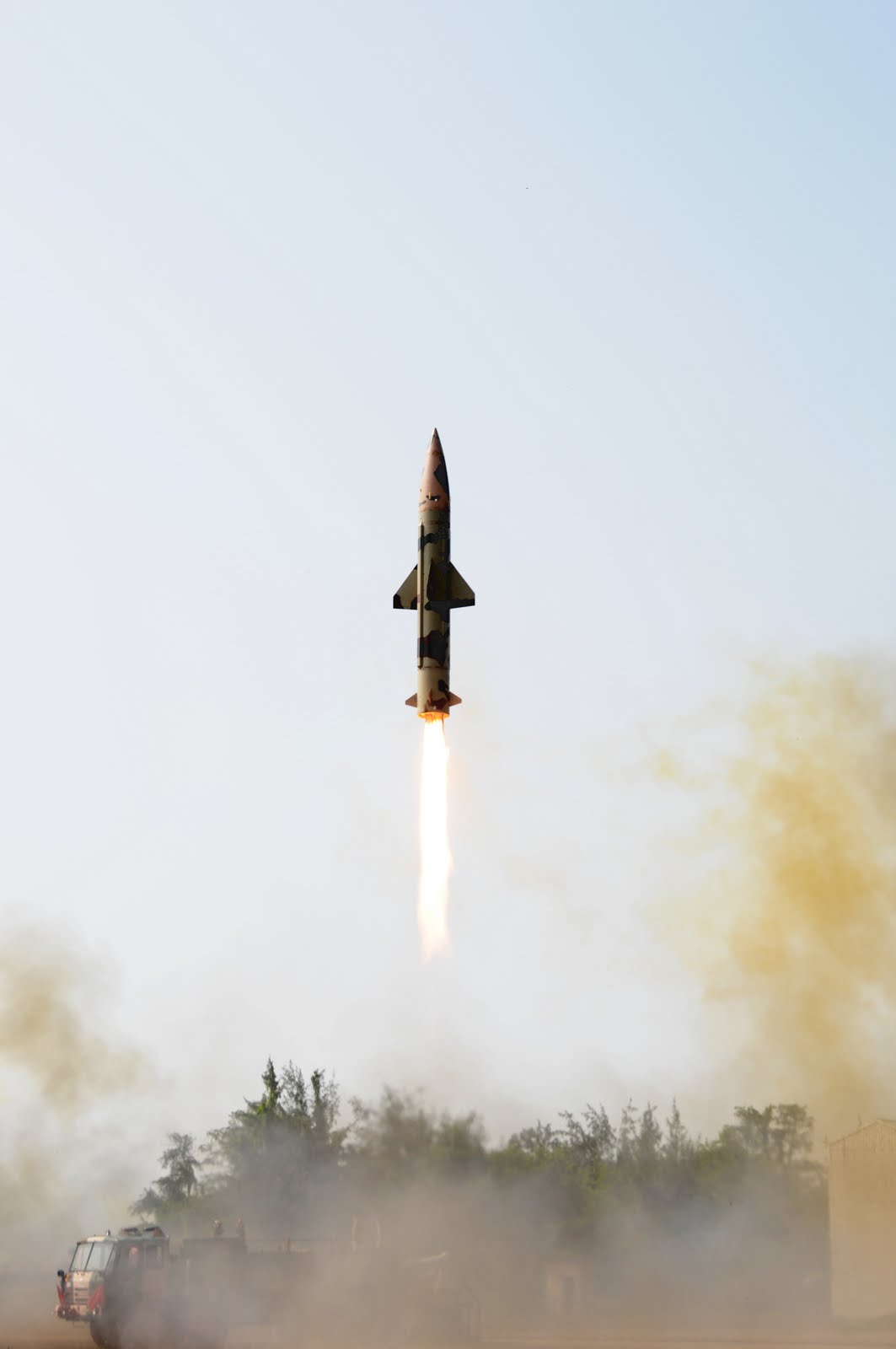 PHOTOS: India Tests Prithvi-II - Livefist