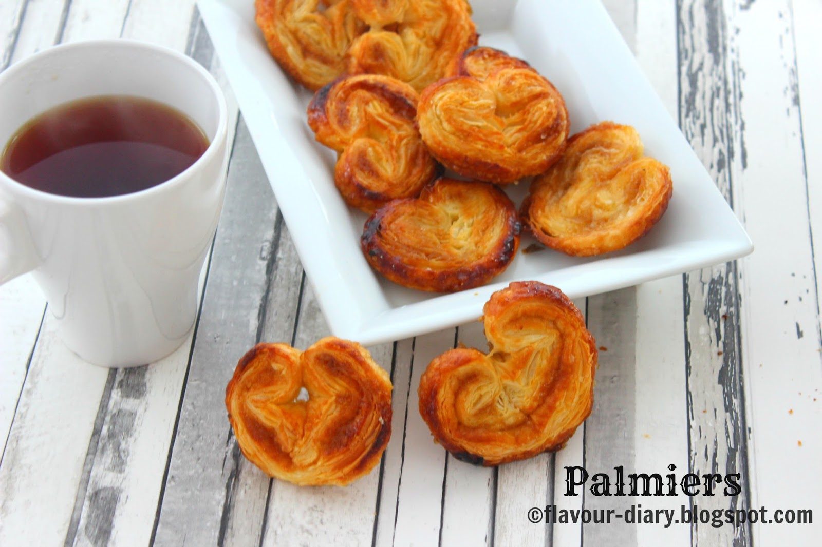Flavour Diary: 2 Ingredient Sweet Palmiers | Little Hearts |Edible ...