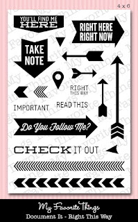 card creme: Right This Way