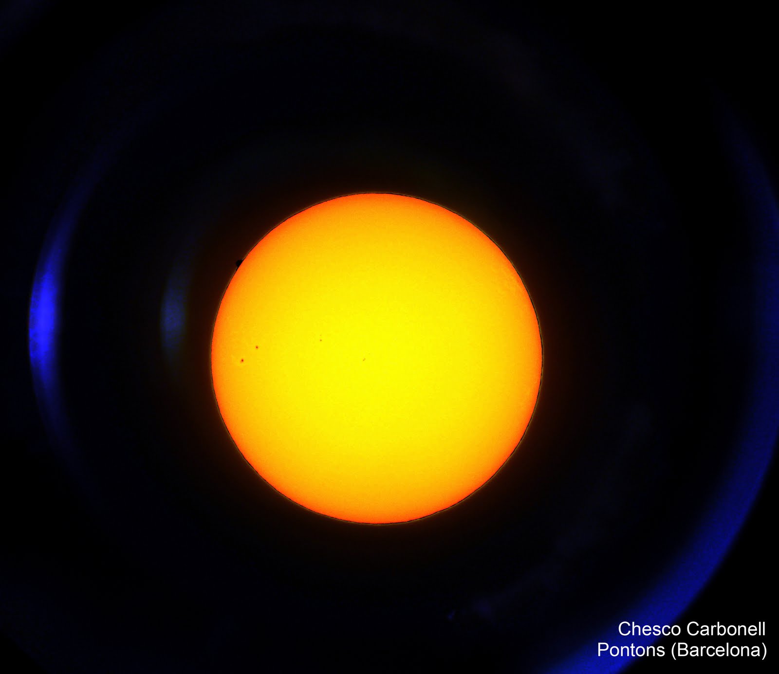 Vistas al Universo: El Sol..La luz de la vida y sus Manchas.