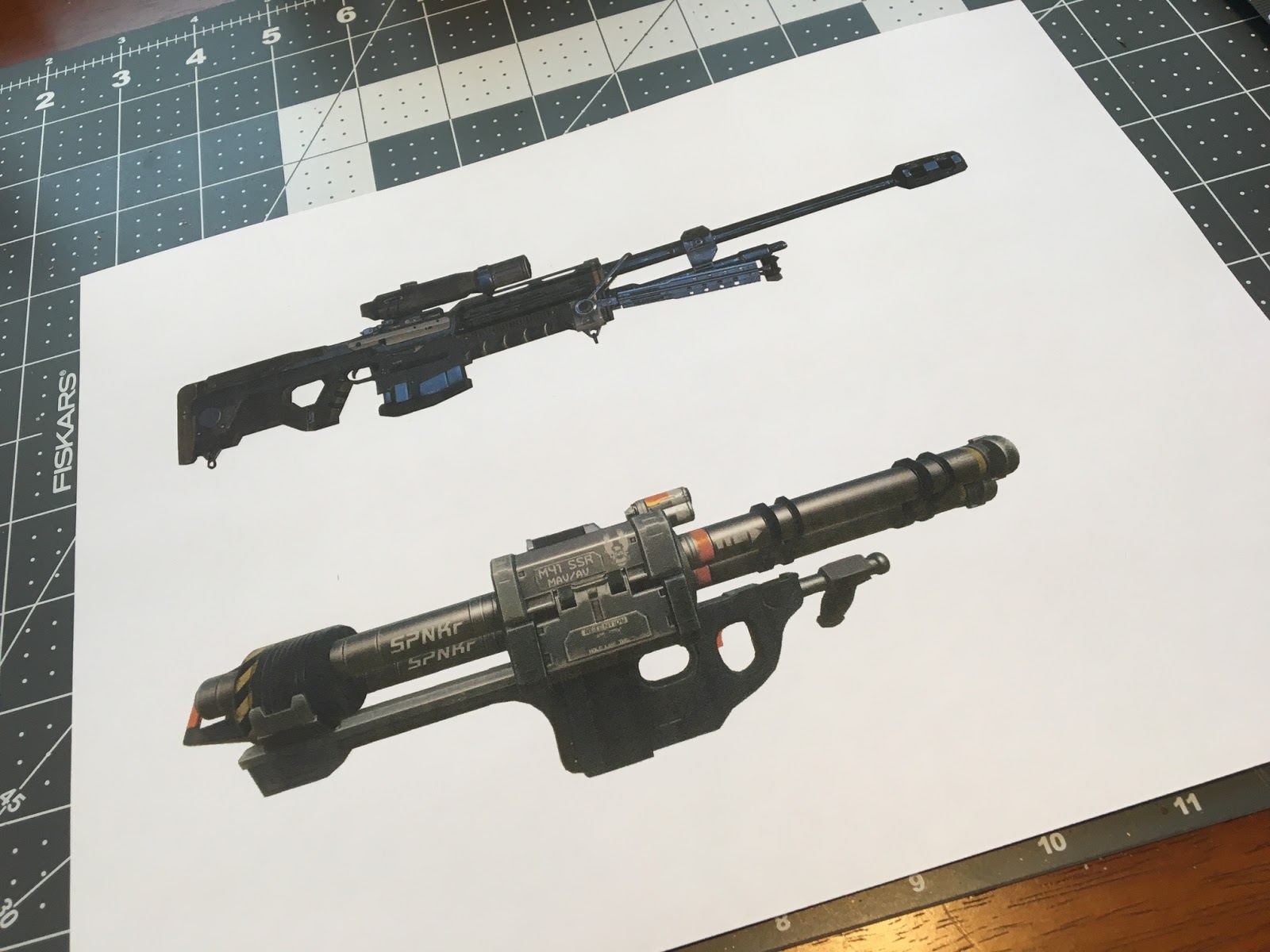 nerdy views: Mini Halo Sniper Rifle Project