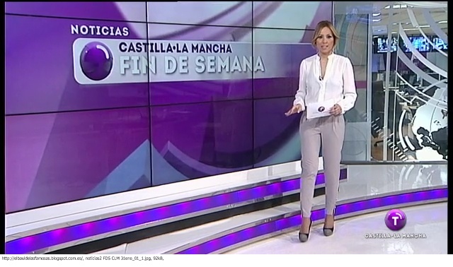El Baúl de las Famosas: Raquel Martin Menor ''noticias CLM FDS'' 31/01