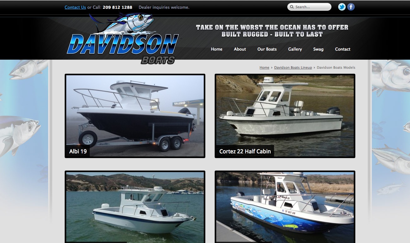 West Coast Boats - Radon, Davis, Radoncraft, Greenough, Wilson and more ...