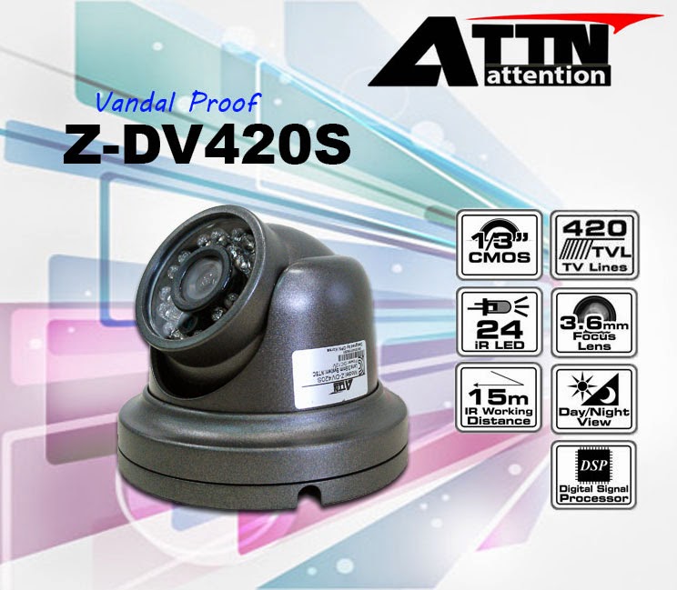 ATTN CCTV SURVEILLANCE SYSTEM - MADE IN KOREA