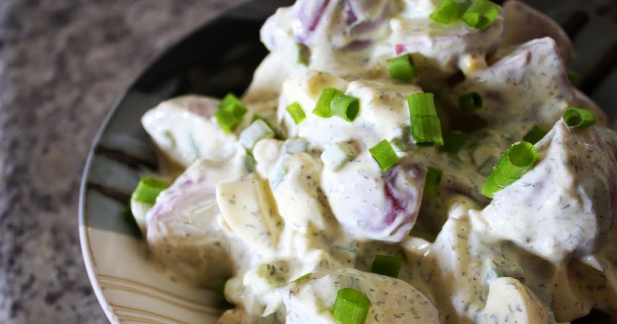 Making Mama's Kitchen: Football Food Makeover #5: Low Fat Red Potato Salad