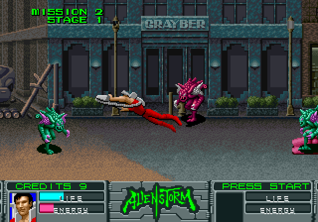 VGJUNK: ALIEN STORM (ARCADE)