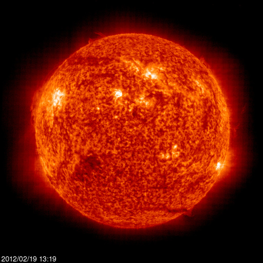 astronomia: El Sol hoy (19-02-2012)