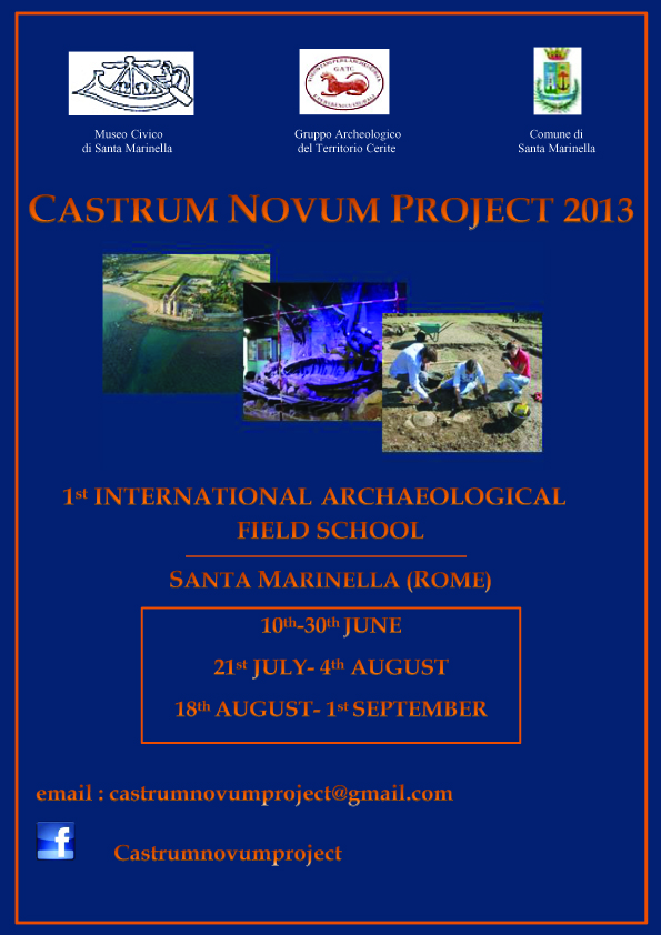 Centro Studi Aurhelio: Castrum Novum project 2013