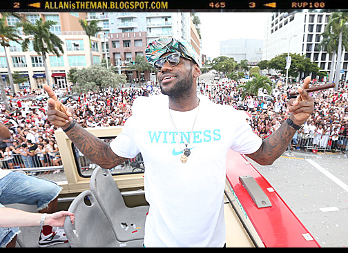 2013 NBA Champion Miami Heat celebrates their win with a parade (Video ...