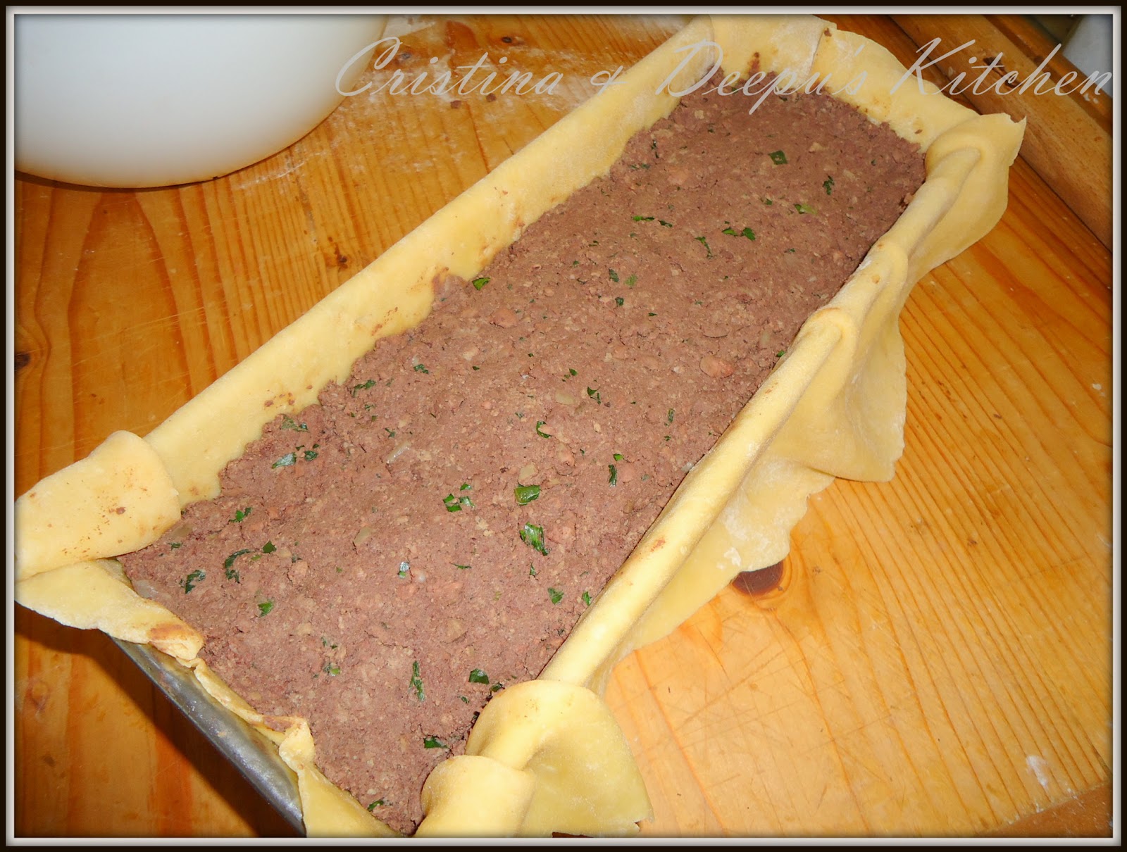 Cristina & Deepu's Kitchen: Drob de miel in aluat / Lamb Haggis in dough