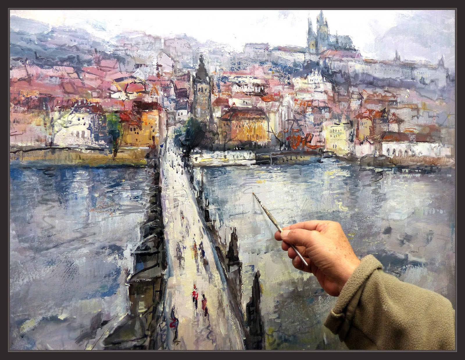 Ernest Descals.Artista Pintor: KARLUV MOST-PAISAJES-PINTURA-ARTE-PRAGA ...